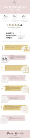 8 Ways To Be More Creative [Inforgraphic] | Dana Nicole Designs