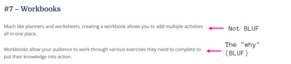 BLUF: What it is and how to use it for better writing - Dana Nicole